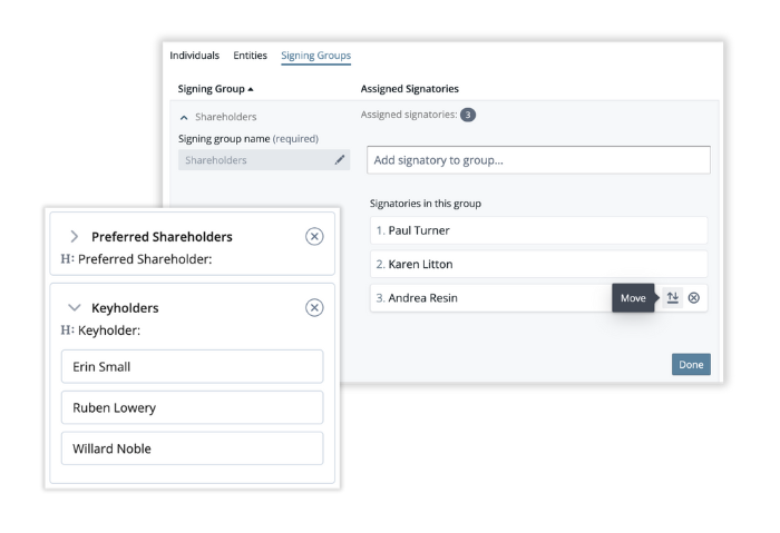 Signature Page Creation | SimplyAgree